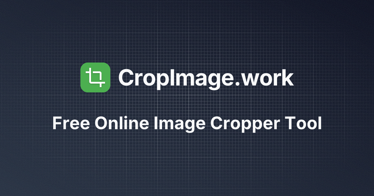 CropImage.work - 免费在线图片裁剪工具